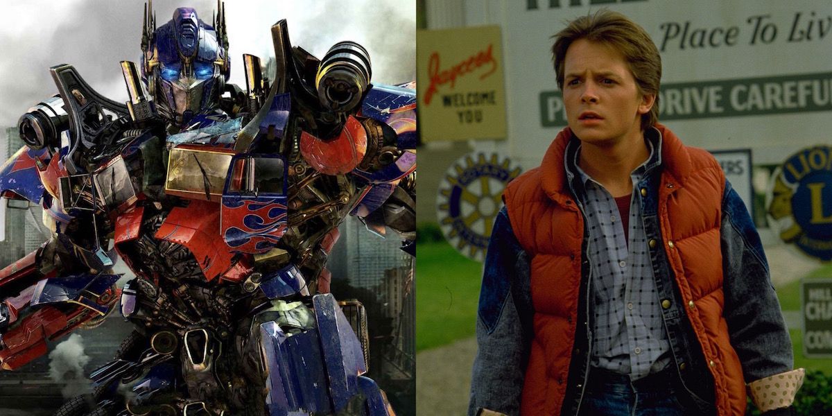 Transformers And Back To The Future Are Crossing Over In A Cool Way ...