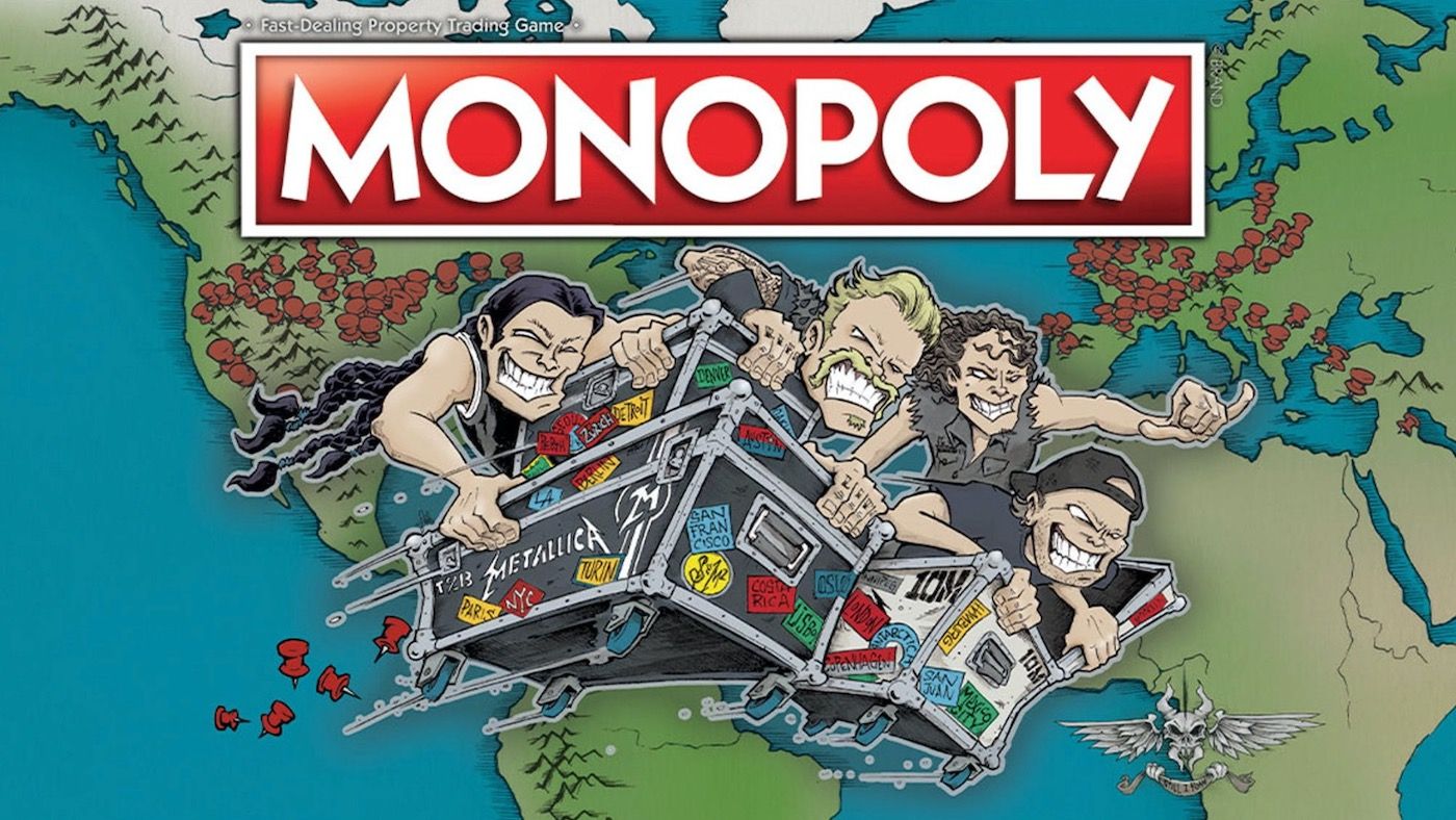 Join Metallica (kinda) for their new Monopoly game | Louder