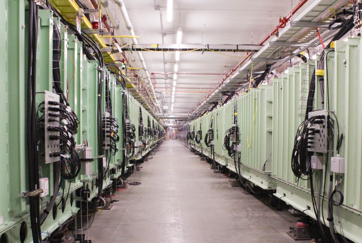 Linear accelerator begins smashing atoms to reveal rare forms of matter ...