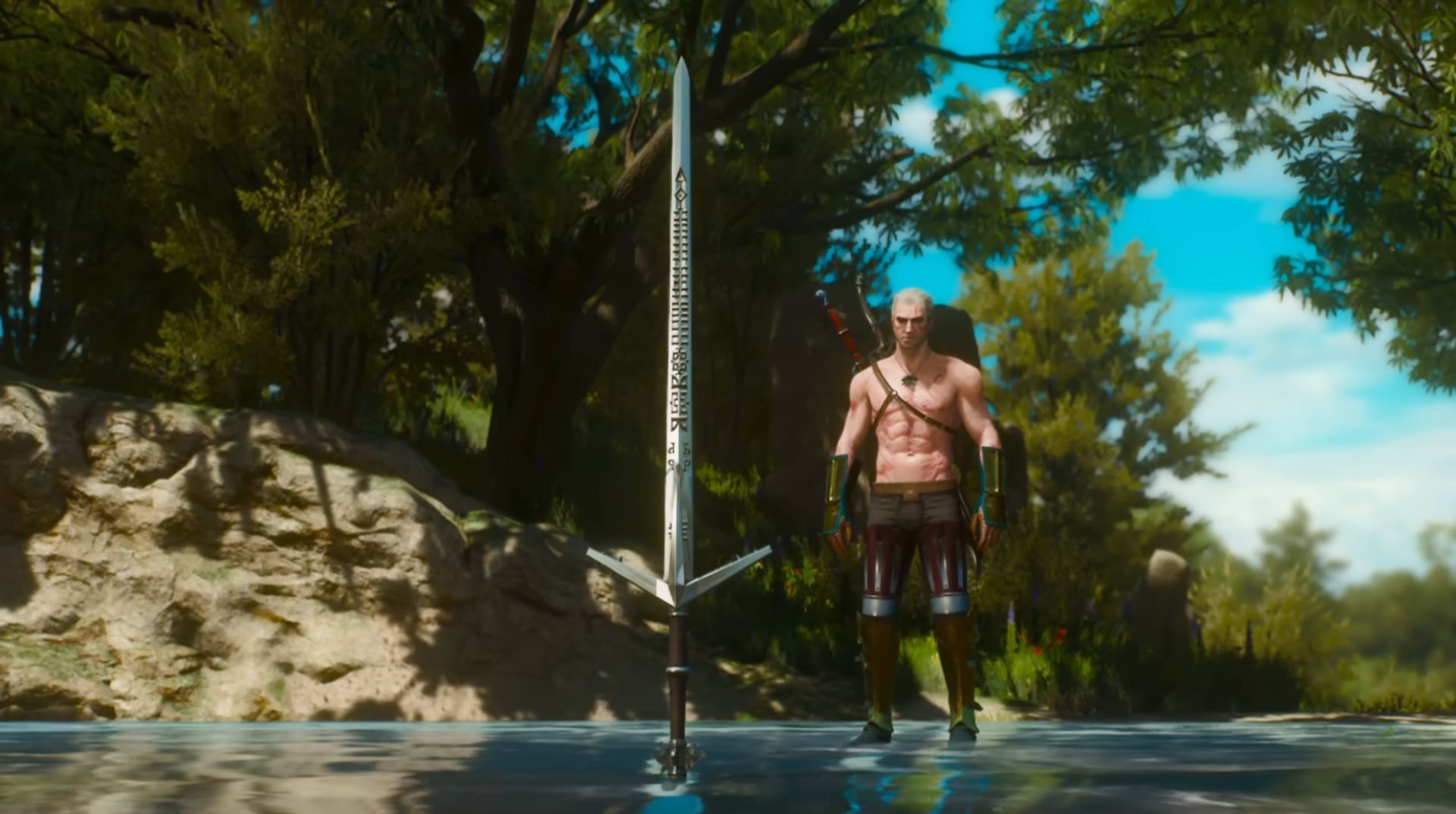 This iconic Witcher 3 sword made it into the RPG's best expansion, all ...