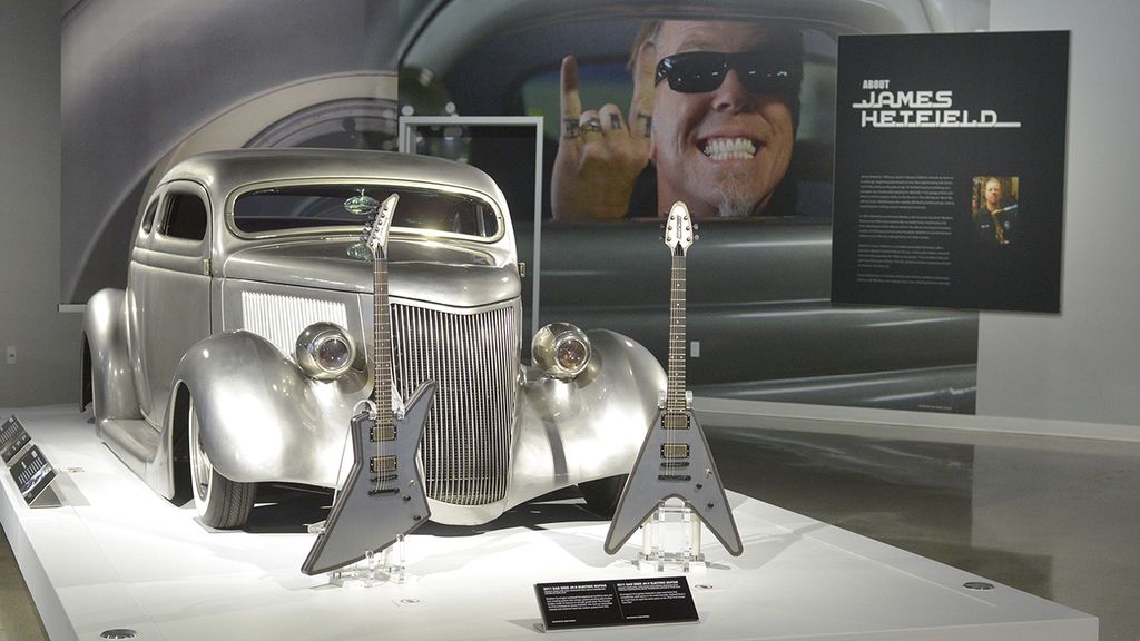 Take a full tour of James Hetfield’s customised classic car collection ...