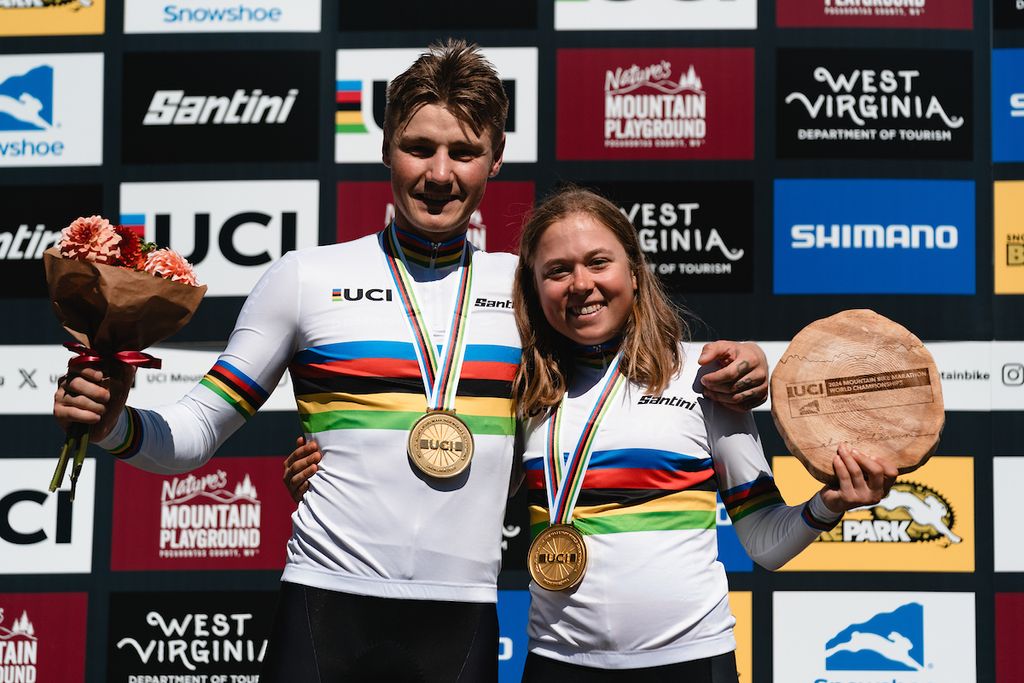 Andreassen holds off Blevins to win MTB Marathon Worlds at Snowshoe ...