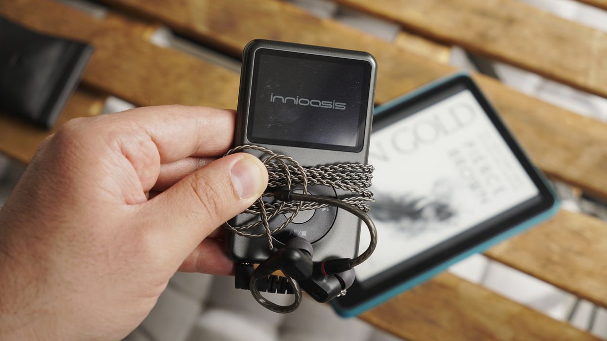 I picked up this cheap MP3 player, and it freed me from my phone so ...