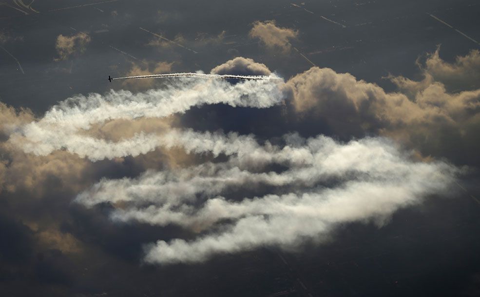 The high-flying artistry of a skywriter | The Week