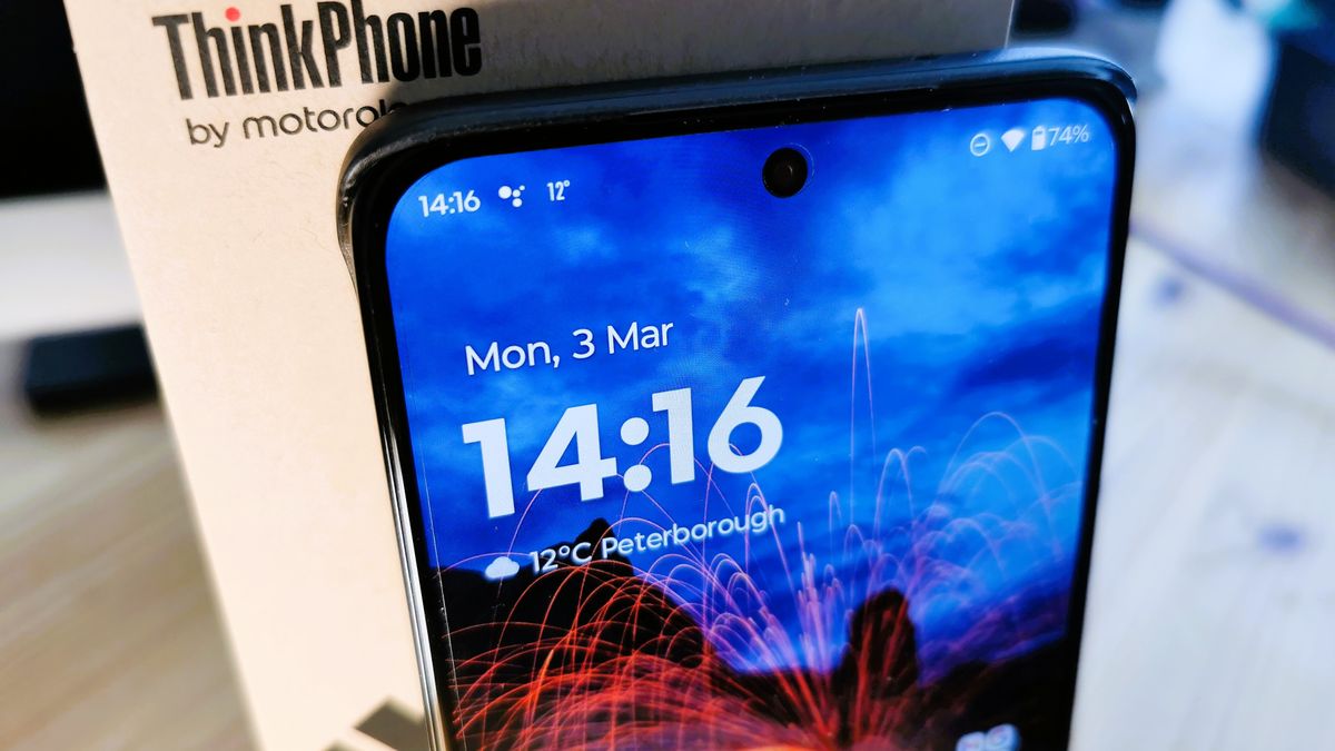 ThinkPhone 25 by Motorola rugged phone review | TechRadar