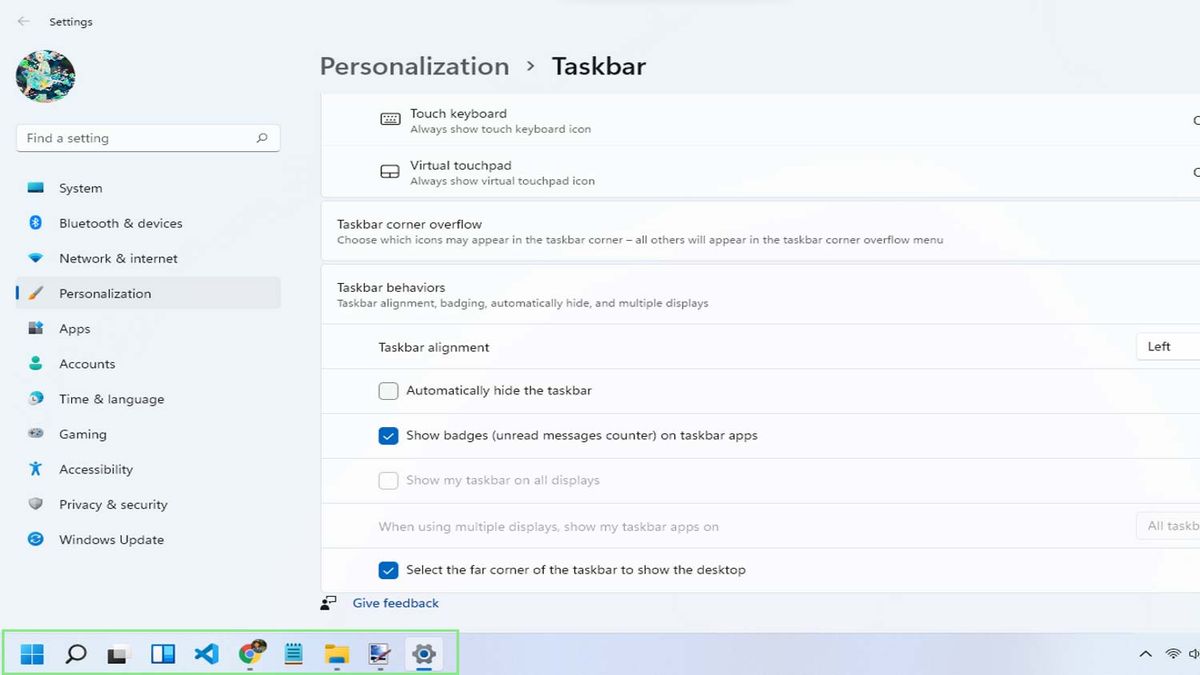 How to move the Start Menu back to the left on Windows 11 | Laptop Mag