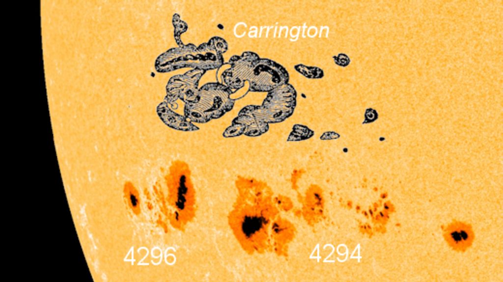 Giant sunspot on par with the one that birthed the Carrington Event has ...