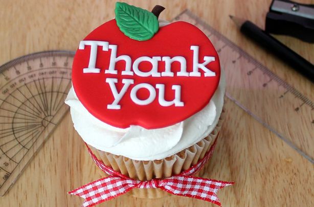 Teachers' thank you cupcakes Recipes | GoodtoKnow