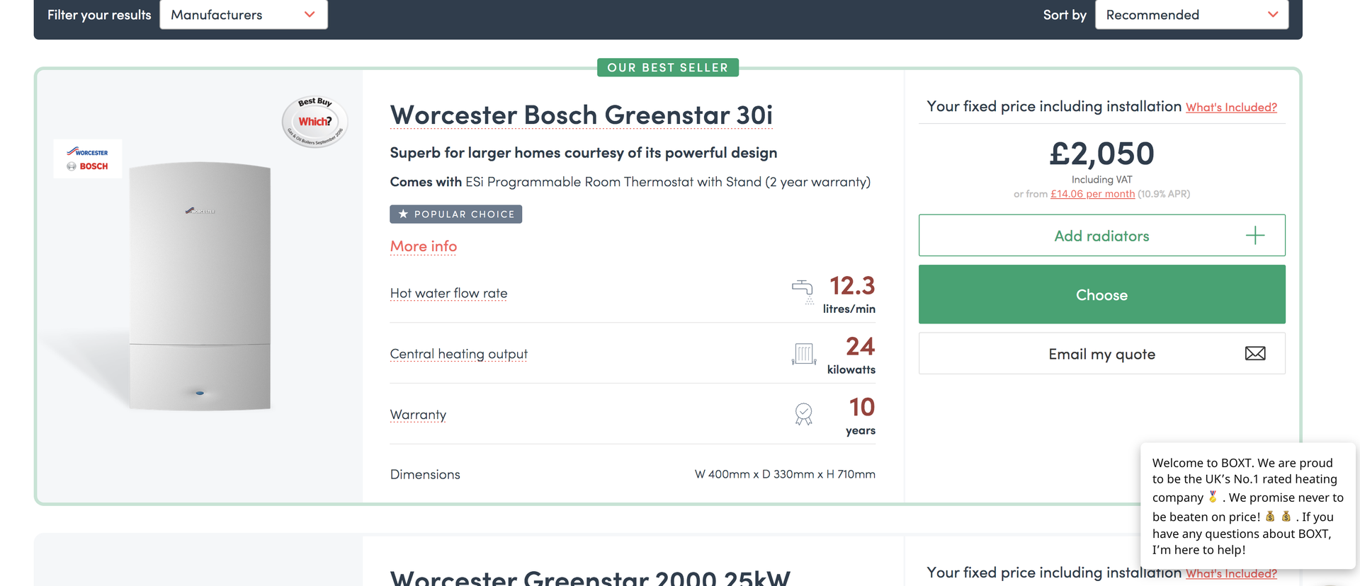 BOXT boiler installation review | Real Homes