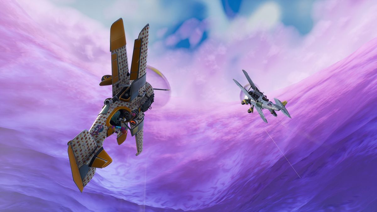 Fortnite players are pulling off wild stunts with the new planes | PC Gamer