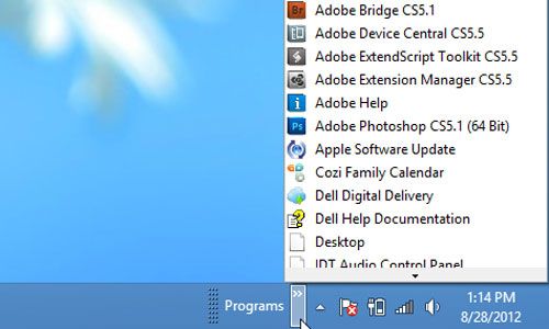 How to Add an All Programs Button to the Windows 8 Taskbar | Laptop Mag