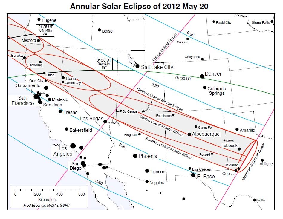 Annular Solar Eclipse of May 20, 2012 (Photo Guide) | Space