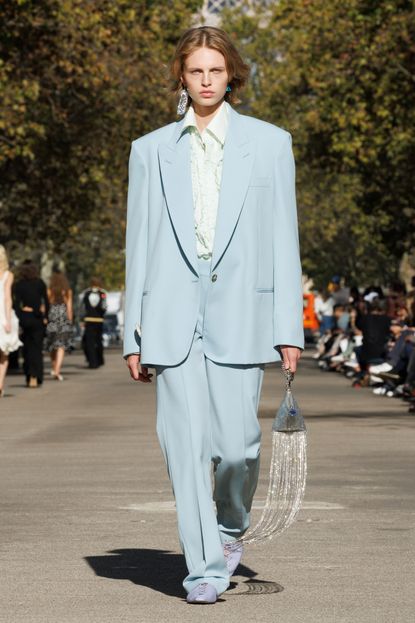 It's True—the Pale Blue Colour Trend Is Fashion's New Favourite | Who ...