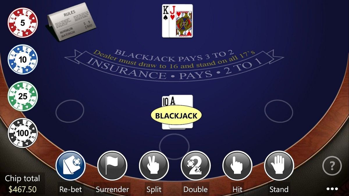 Review - Blackjack Assassin, a no-frills universal app for Windows ...