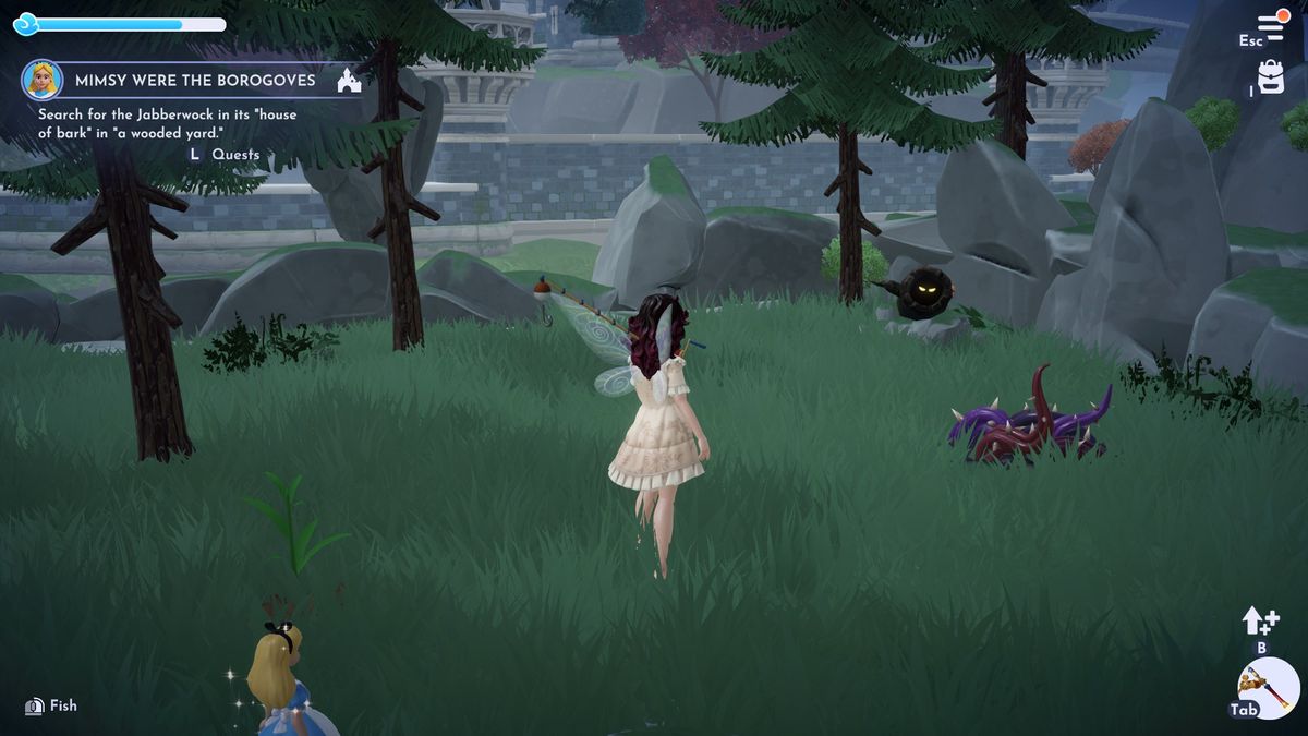 How to complete the Mimsy Were the Borogoves quest in Disney Dreamlight ...