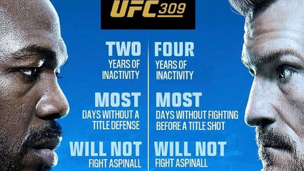 I don't know how this UFC poster fail could have happened | Creative Bloq