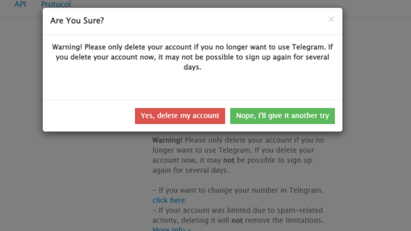 How to delete a Telegram account | TechRadar