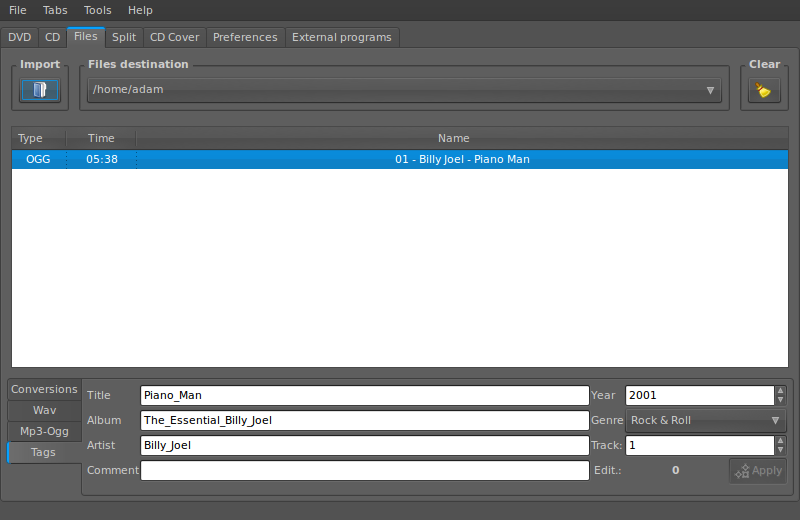 CD Rippers - Tom's Definitive Linux Software Roundup: Audio Apps | Tom ...