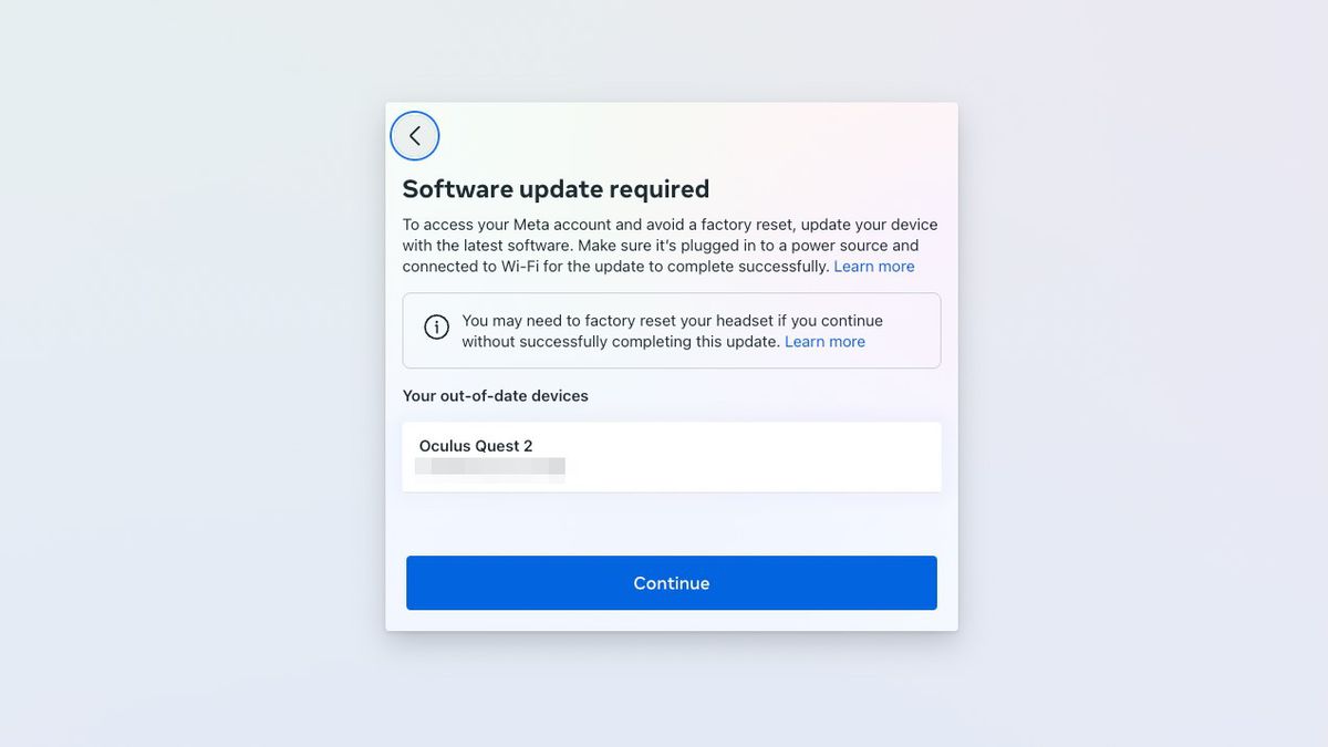 How To Create A Meta Account For Oculus Quest 2 Android Central