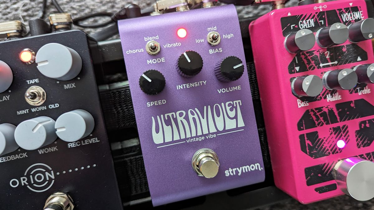 Strymon UltraViolet Vintage Vibe Pedal review | MusicRadar