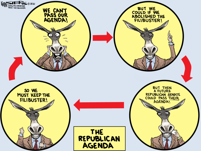5 brutally funny cartoons about the Senate filibuster fight | The Week