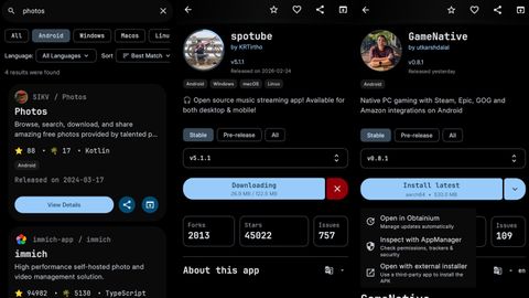 This app turns GitHub into a store on Android and Windows 11 | Windows ...