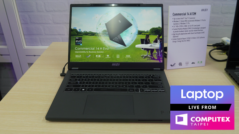 MSI gets straight to business with the new Commerical 14 laptop — hands ...
