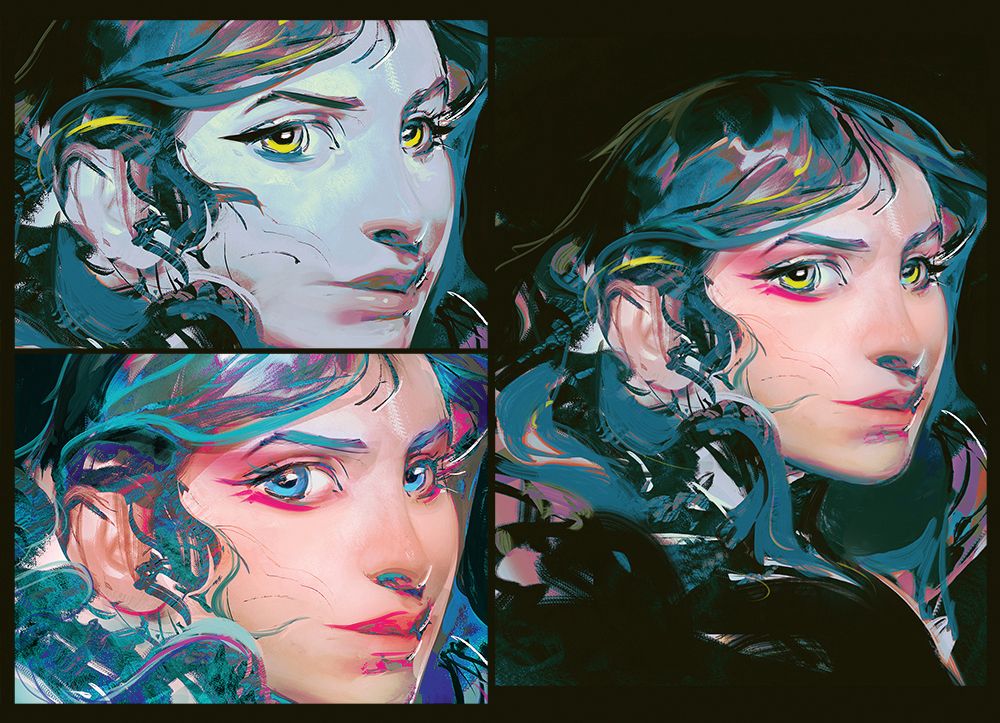 Paint with Photoshop – create a beautiful digital art portrait ...