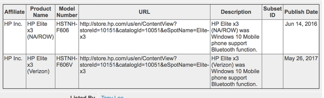 The HP Elite x3 may soon be headed to Verizon | Windows Central