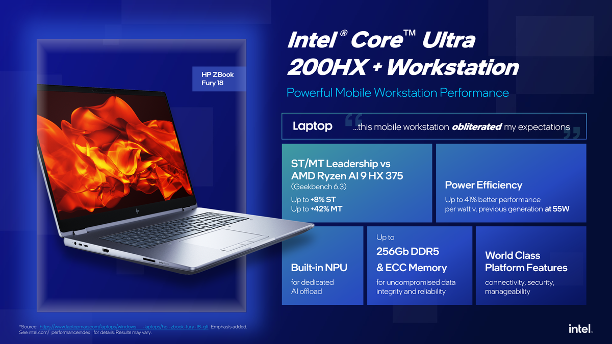 Intel isn’t working on discrete GPUs for laptops: Here’s why. | Laptop Mag