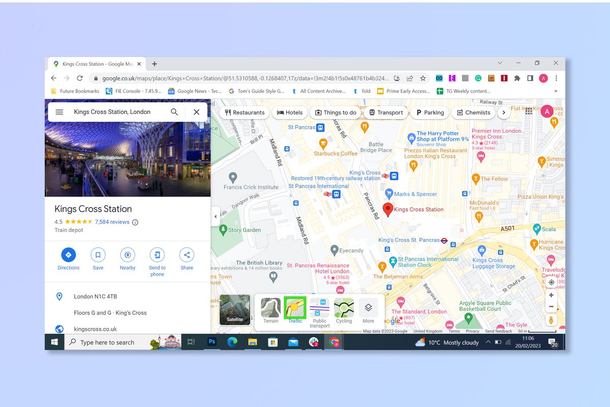 How to see traffic info on Google Maps | Tom's Guide