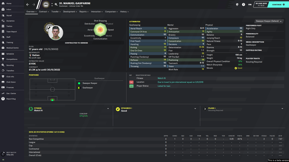 Football Manager 2020 wonderkids: the best young players to pick up for ...