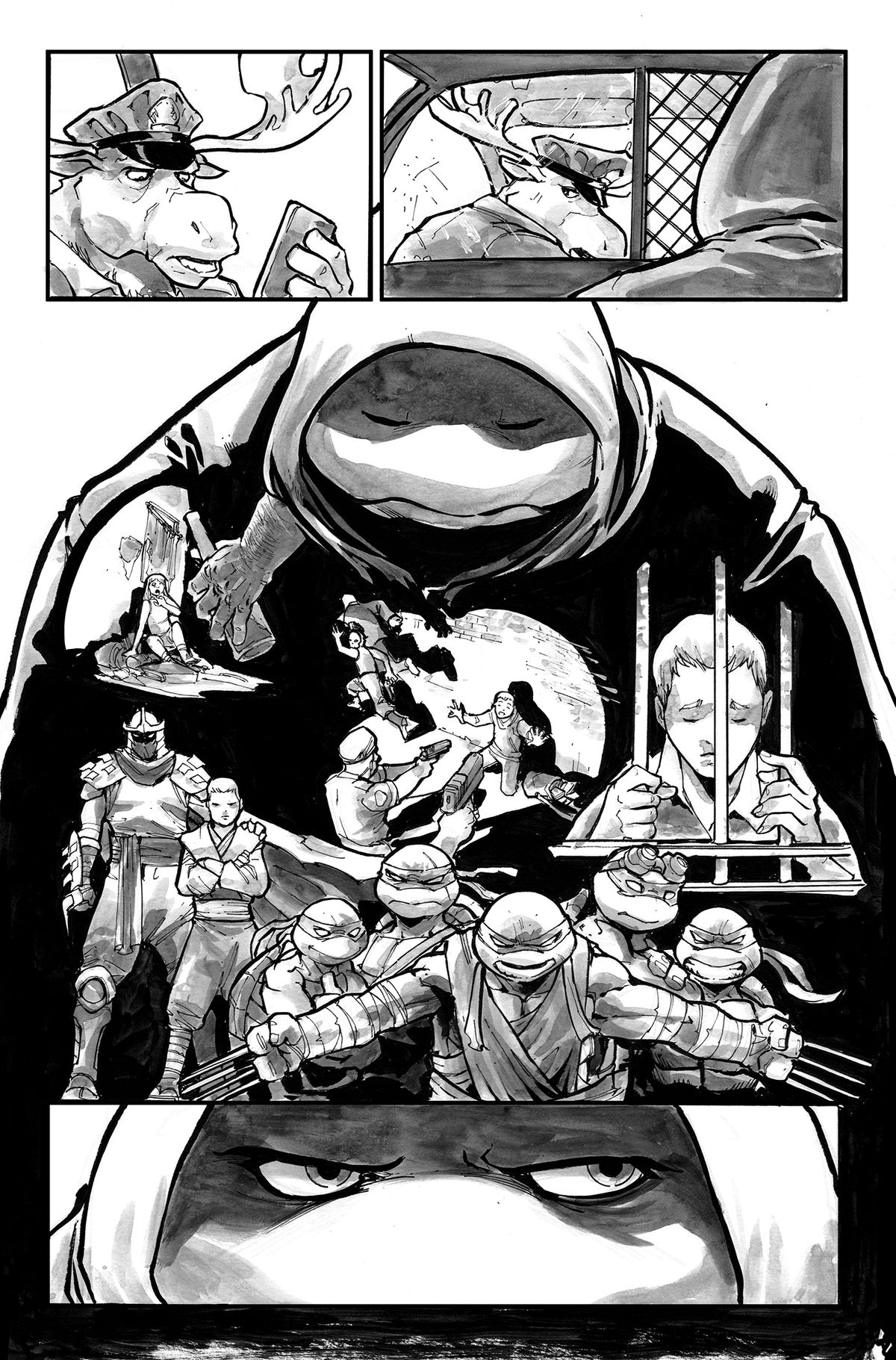 A final page twist in Teenage Mutant Ninja Turtles: Nightwatcher #1 ...