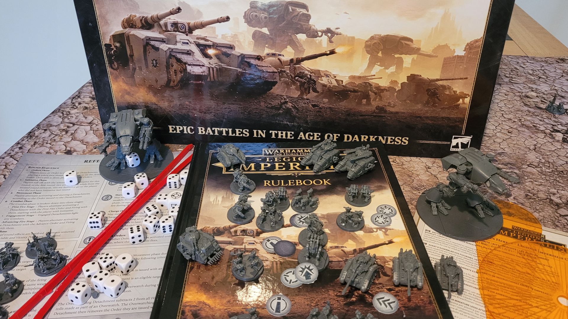 Legions Imperialis starter set review: "A delicious frisson of tension ...