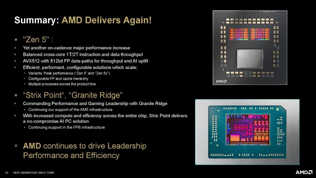 AMD dishes out more Zen 5 details — compact core is 25% smaller than ...