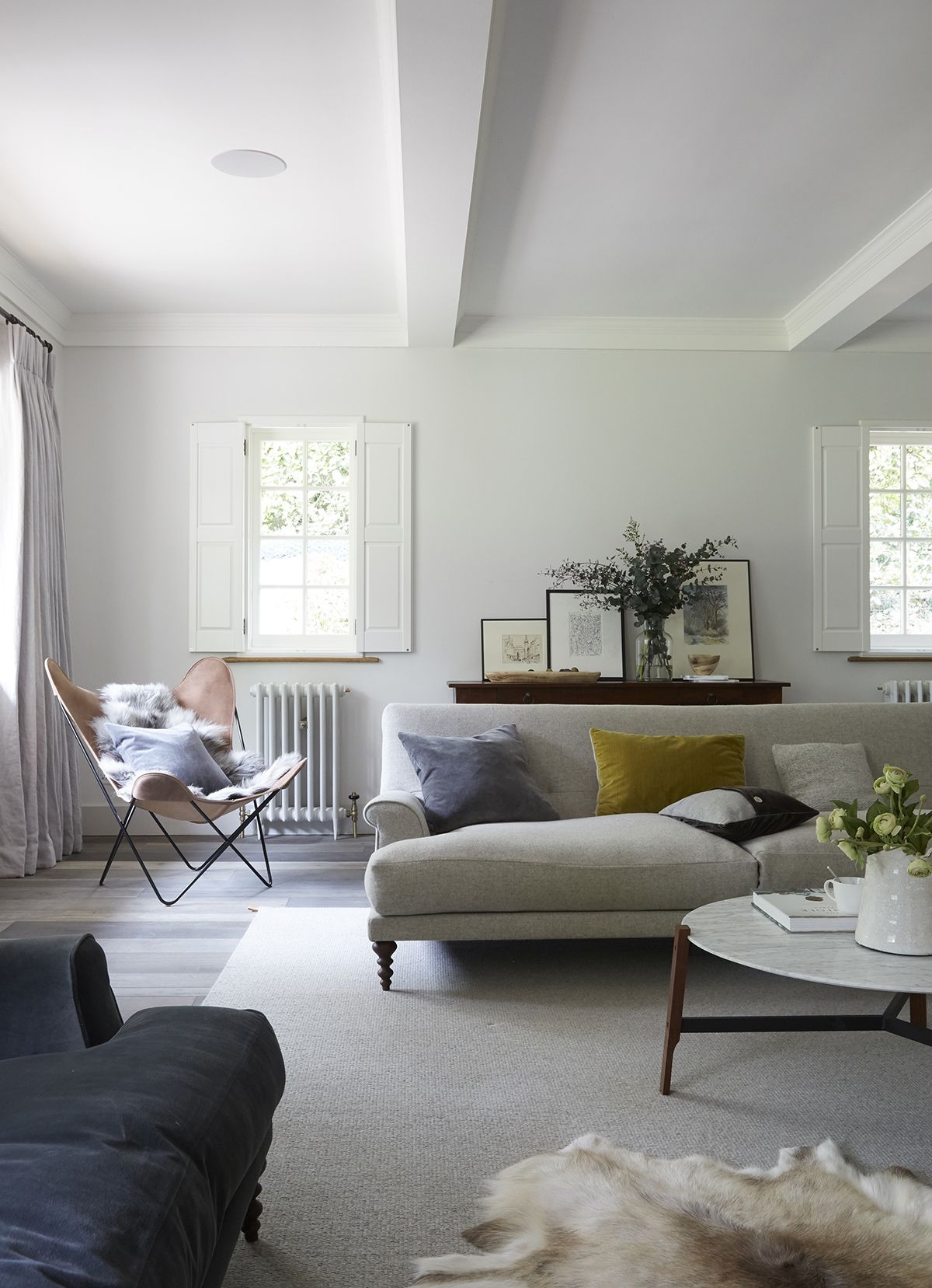 Scandi goes plush in this once-traditional Buckinghamshire country home