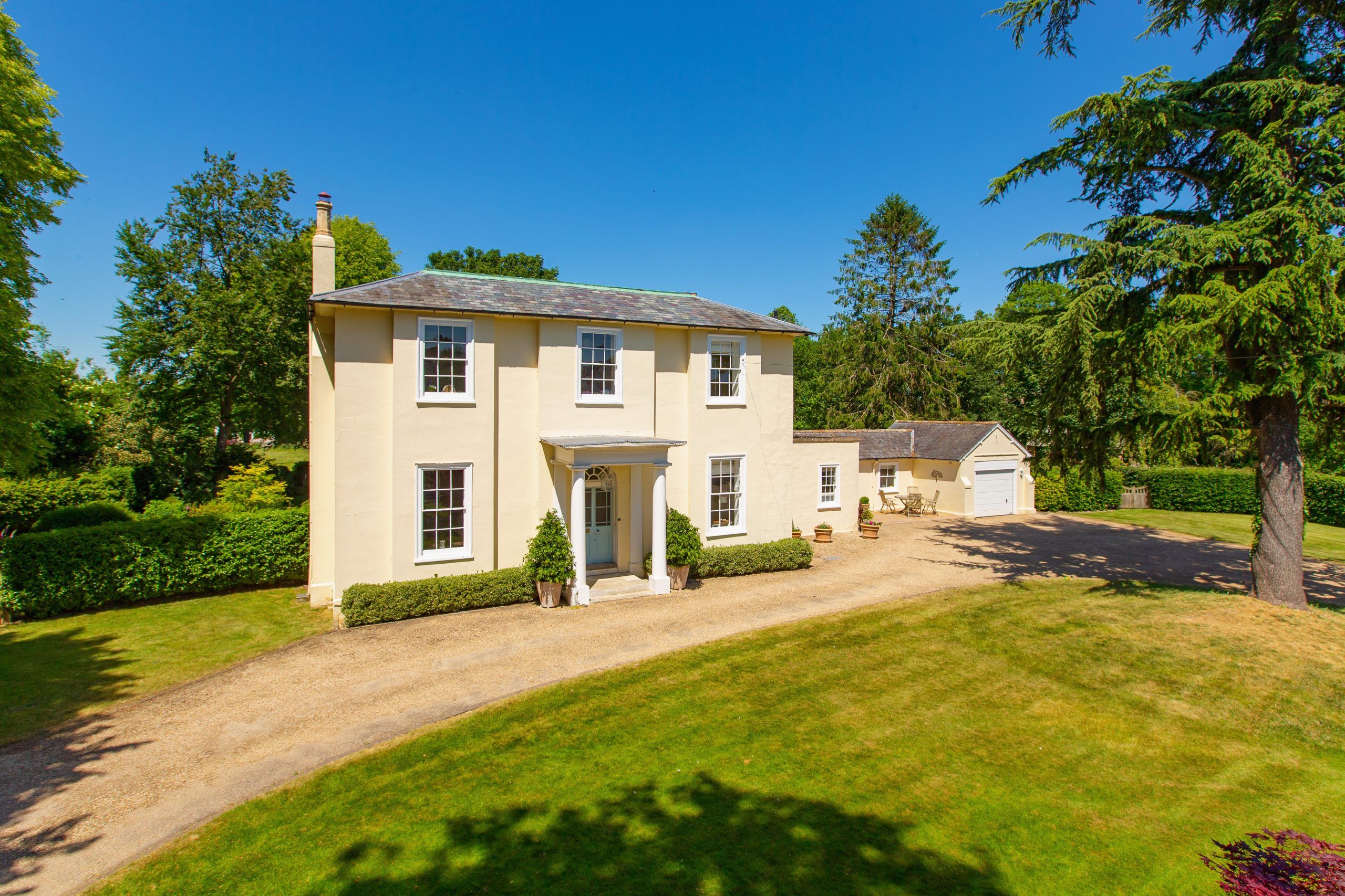 A sunny, Grade II listed family home in Hertfordshire with peaceful ...