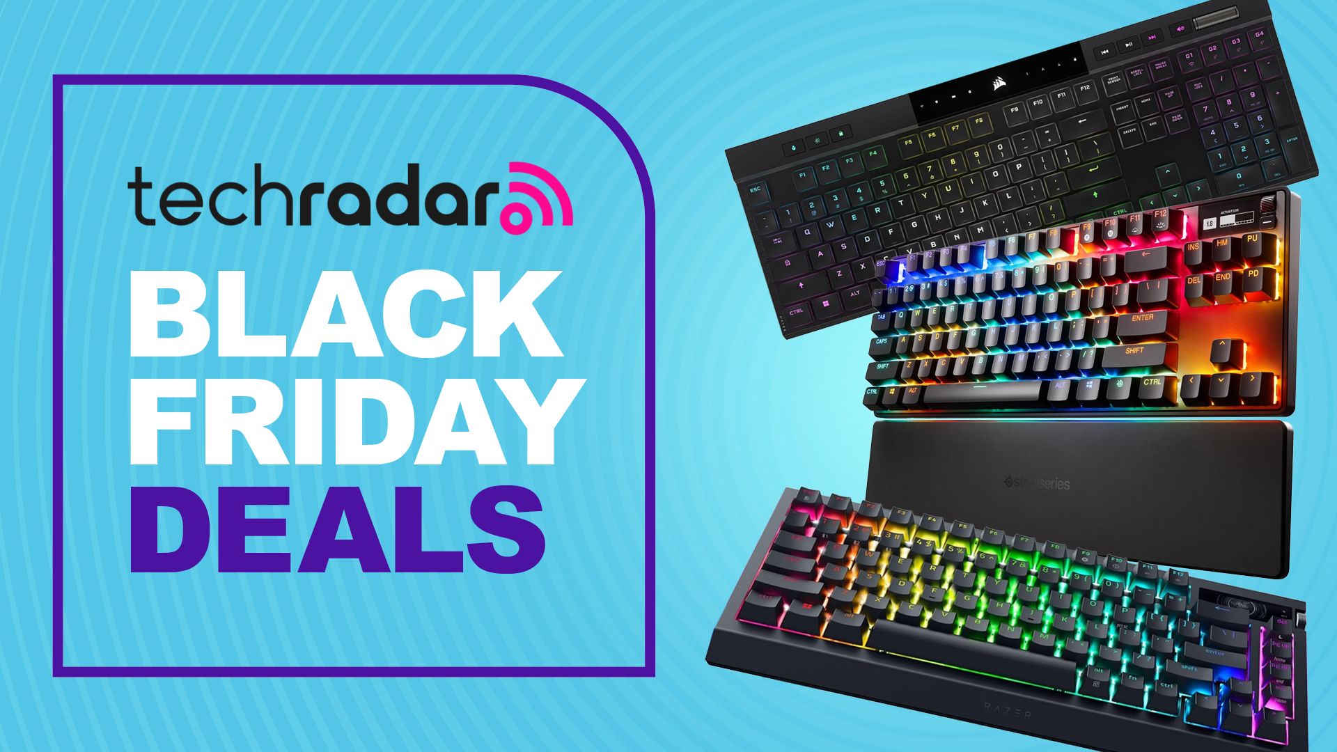 I've seen some amazing Black Friday deals on gaming keyboards – grab a bargain on Corsair, Razer ...
