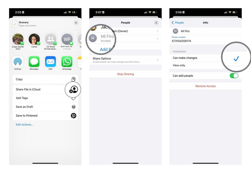 How To Share A Document Using The Files App And I Drive On IPhone 