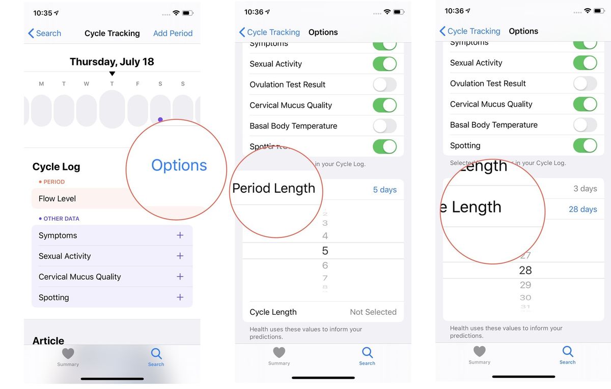 How to use Cycle Tracking: The ultimate guide | iMore