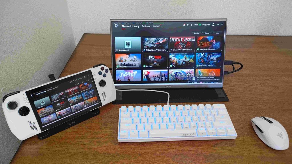 How to connect a keyboard and mouse to ROG Ally | Windows Central