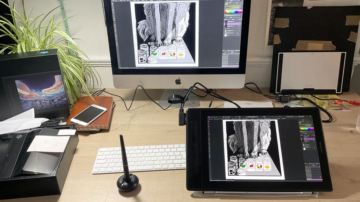 Huion Kamvas Pro 13 (2.5K) review | Creative Bloq