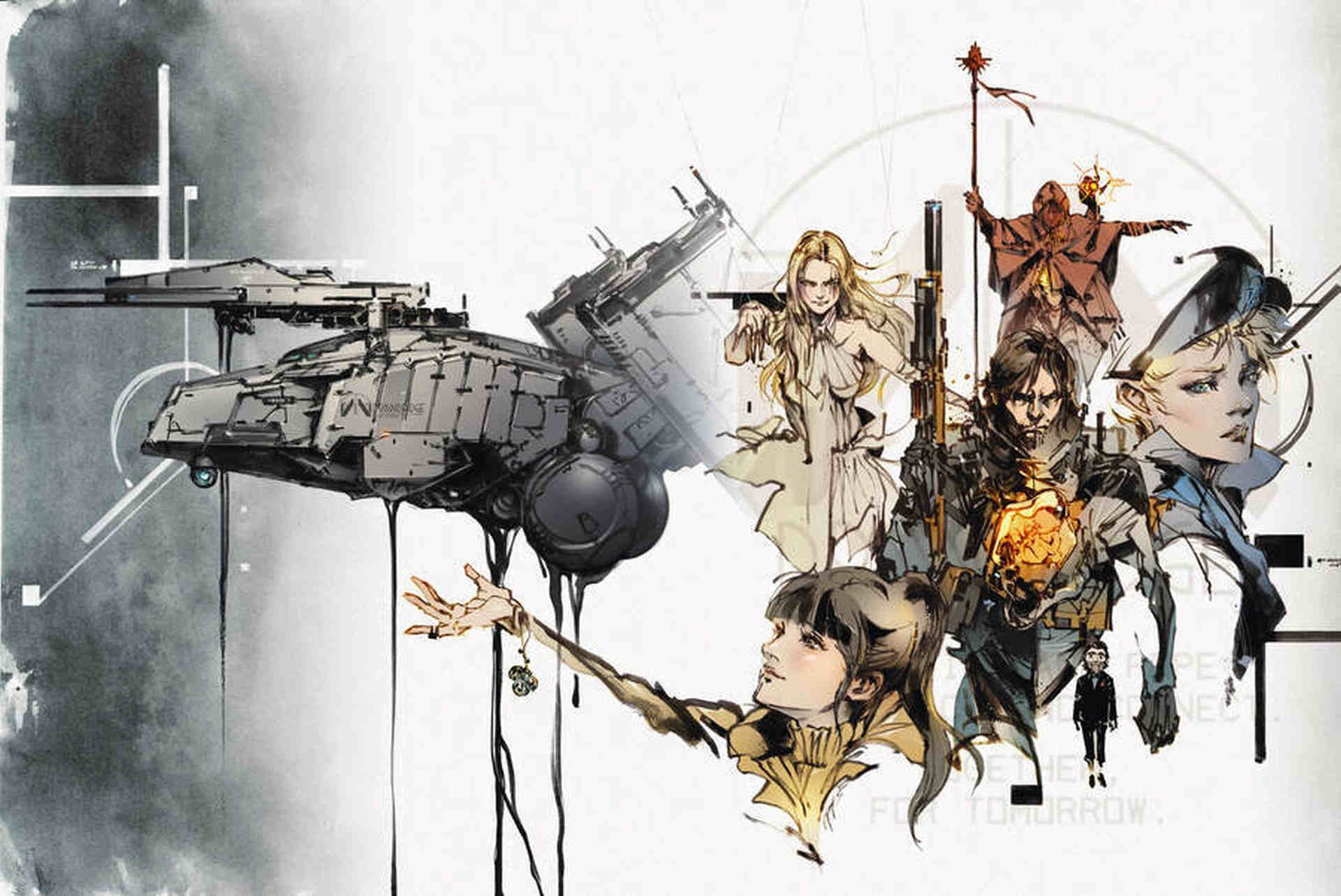 Legendary Metal Gear Solid artist Yoji Shinkawa pens exclusive Death Stranding 2 art for the ...