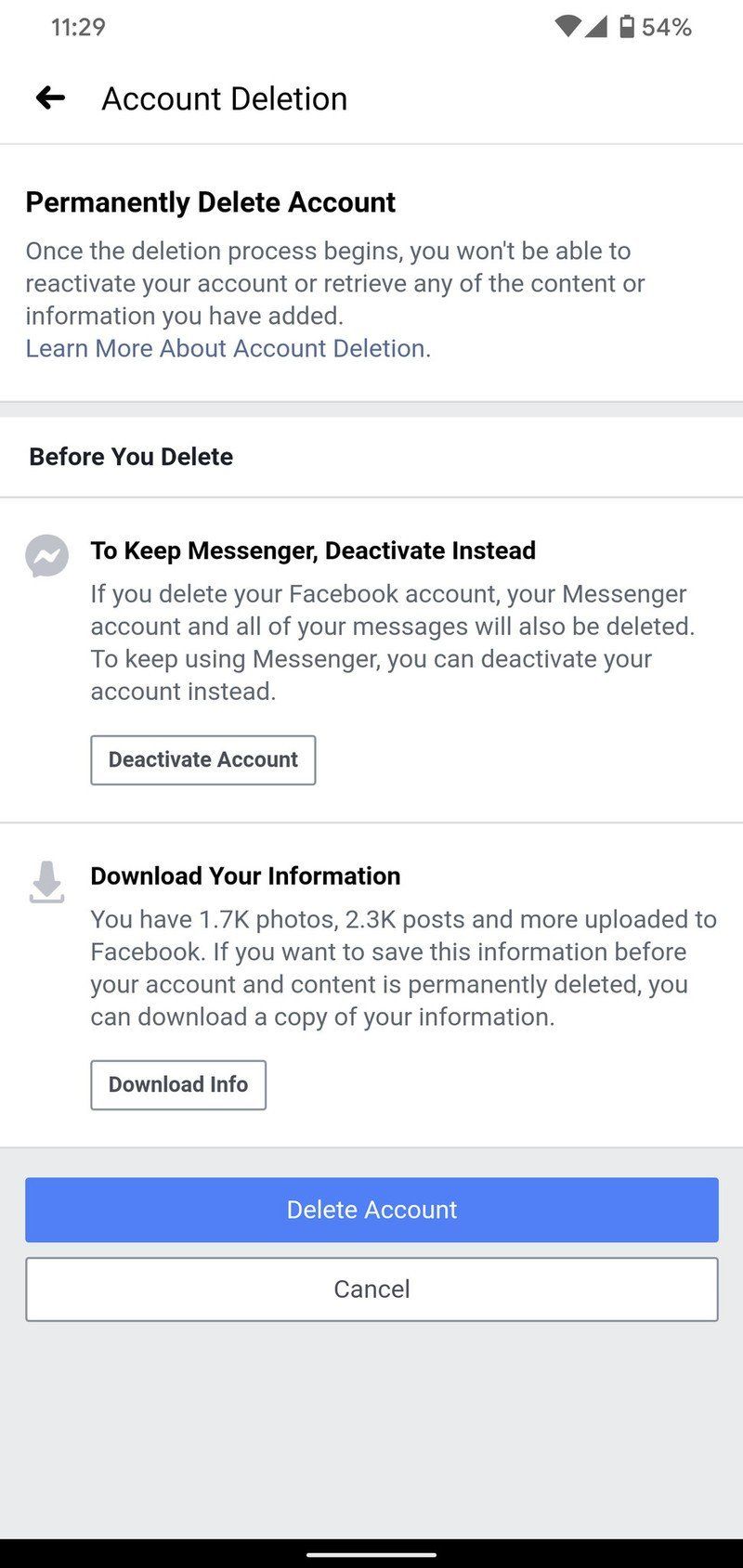 How to delete your Facebook account | Android Central
