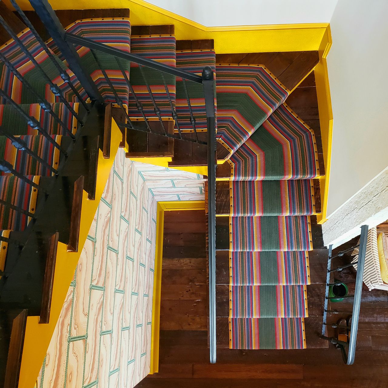 Stair runner ideas: 11 ways to introduce color and pattern | Homes and ...