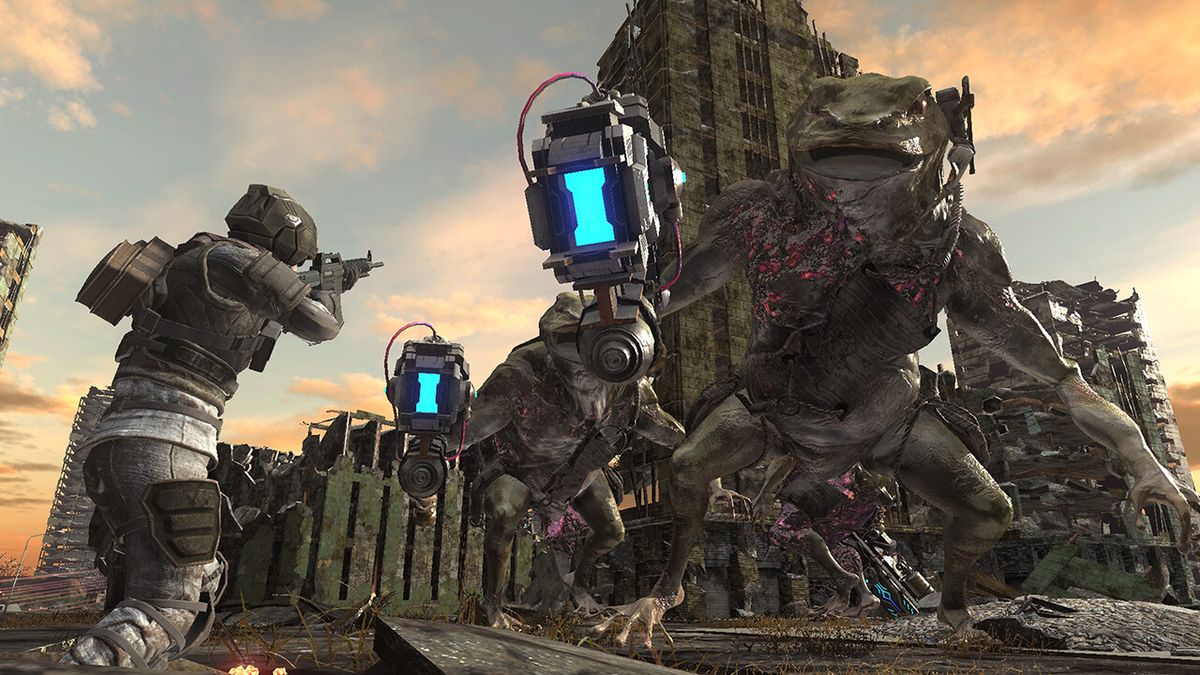 'Earth Defense Force 6' unleashes retro alien invasion chaos | Space