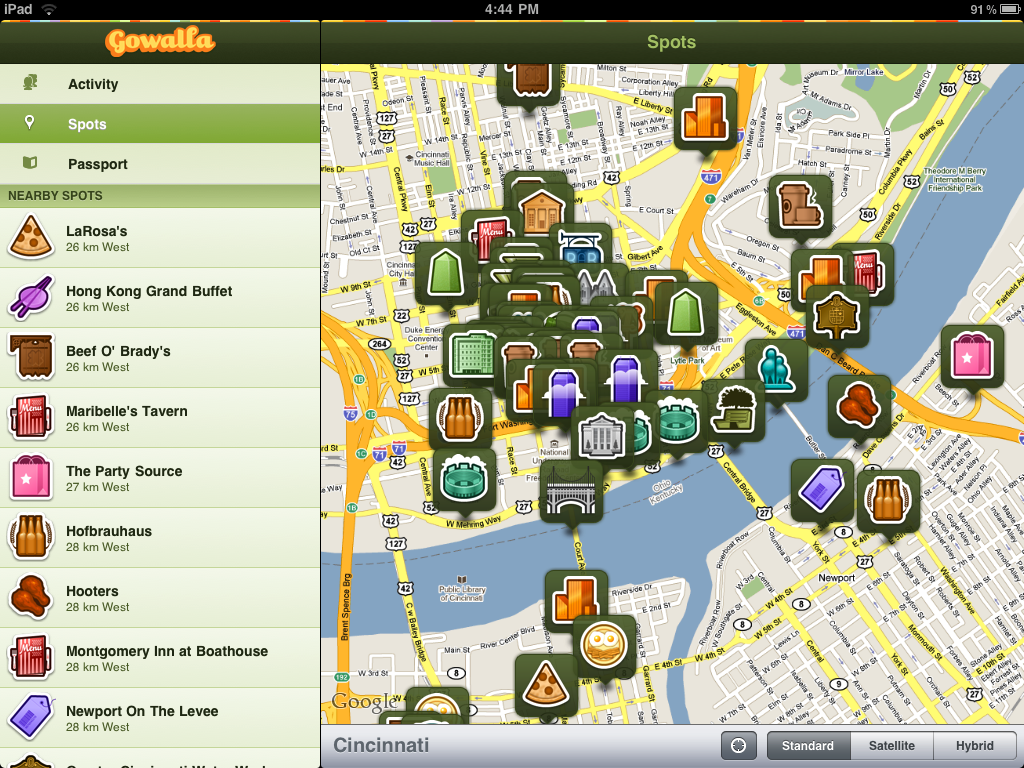 Gowalla for iPad - app review | iMore