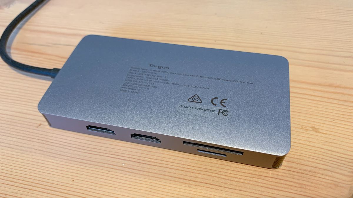 Targus USB-C Dual HDMI 4K Docking Station review | Digital Camera World
