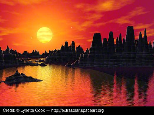Exoplanet Art: The Illustrations of Lynette Cook | Space