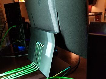 Razer’s Colorful Raptor 27 Monitor Has a Flip-Top Head | Tom's Hardware